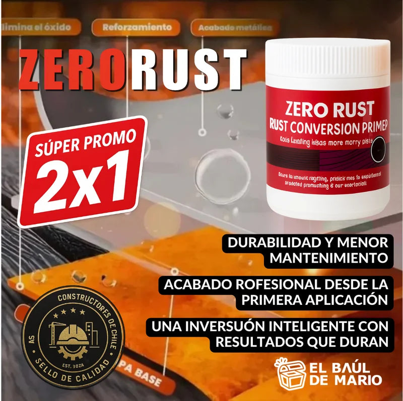 Zero Rust - Eliminador de Óxido – El Baul de Mario